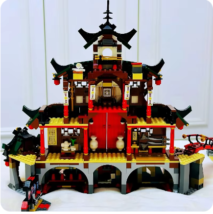 1453 PCS Dojo Temple Building Blocks – FIT 71767 Model Bricks Toy for ...