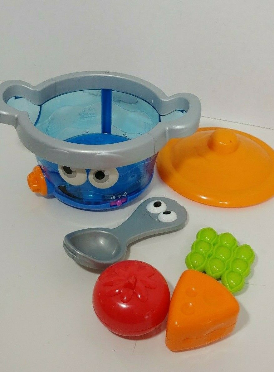 leapfrog Potsy talking cooking pot spoon lot set tomato cheese peas - Other