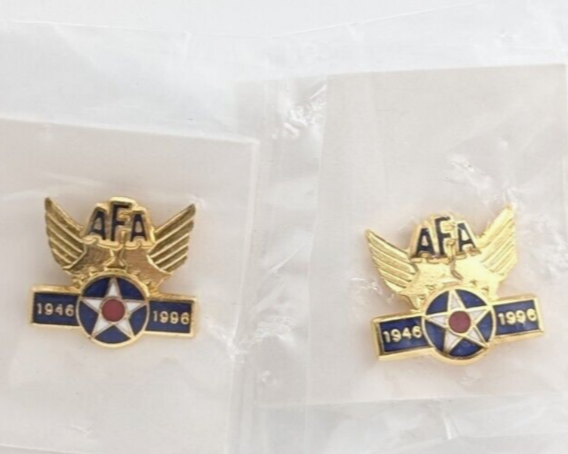 Lot 2 VTG Air Force Association US Military AFA 1946 - 1996 50 Years ...