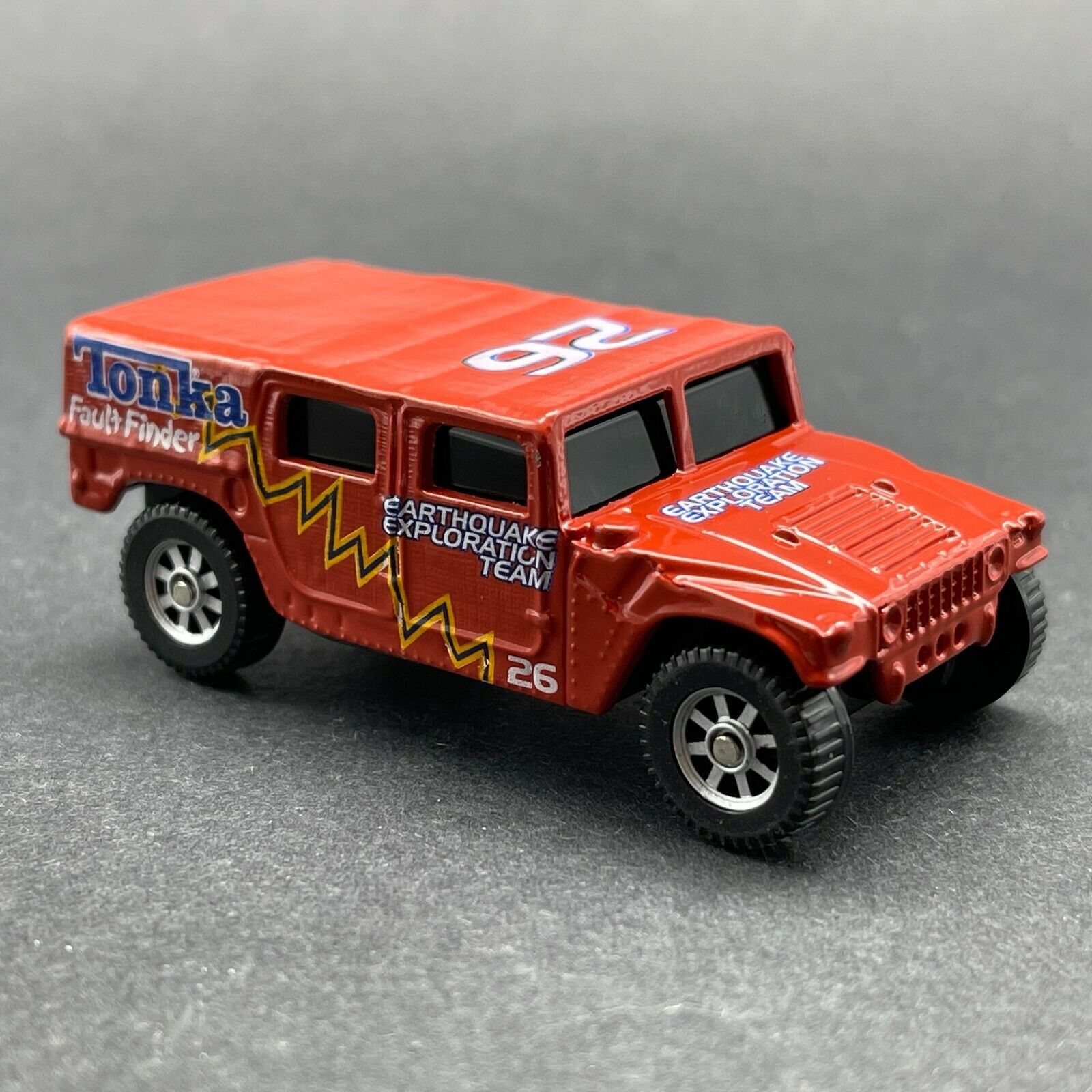 Maisto Tonka Racing Humvee Hummer Fault Finder SUV Diecast Car Red ...