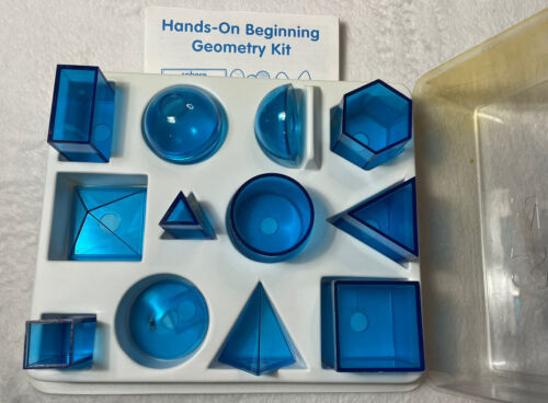 Learning Resources Trans. Power Solids 12 geometric shapes Teachers ...