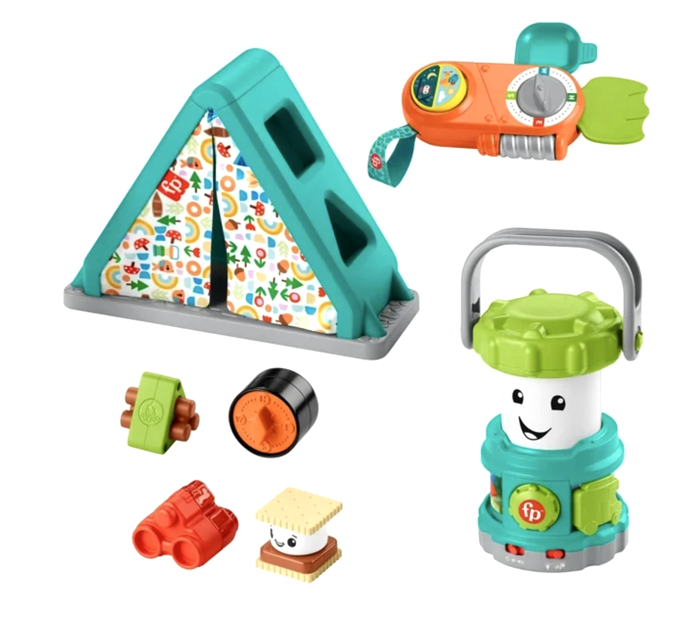 Fisher Price Let’s Go Camping Gift Set, Age 6-36 Months - Other