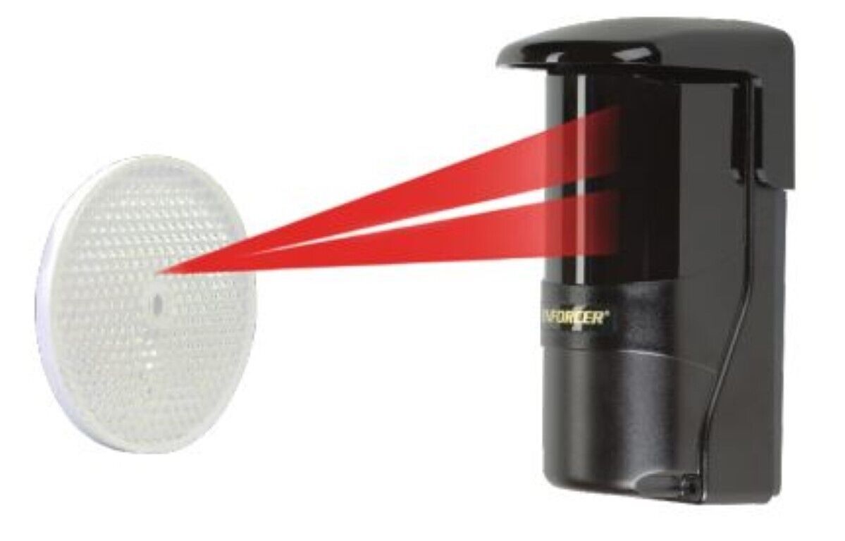 Seco-larm Enforcer E-931-S50RRGQ 12/24V Reflective Safety Photocell 10K ...
