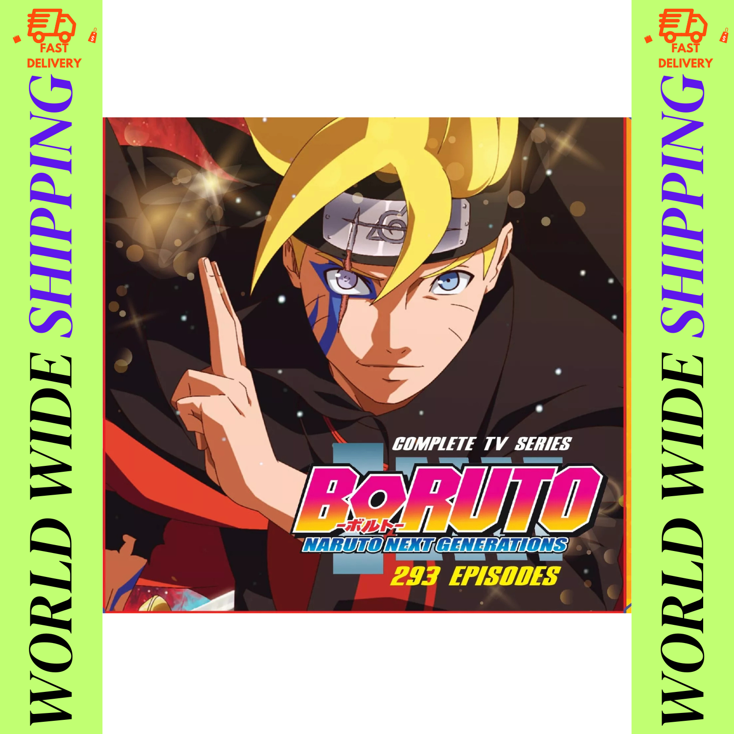 BORUTO: Naruto Next Generations 293 Episodes Complete TV Series Anime ...