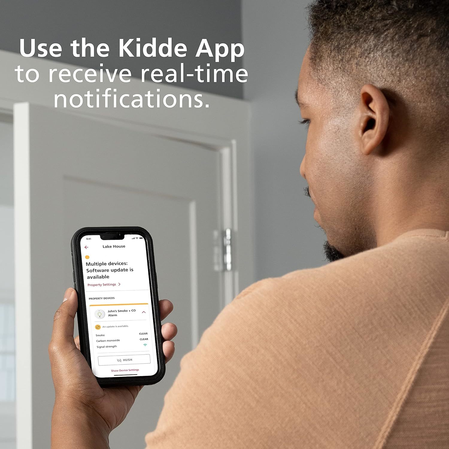 Kidde Wifi Water Leak Detector & Freeze Alarm, Alexa Device, Smart Leak ...