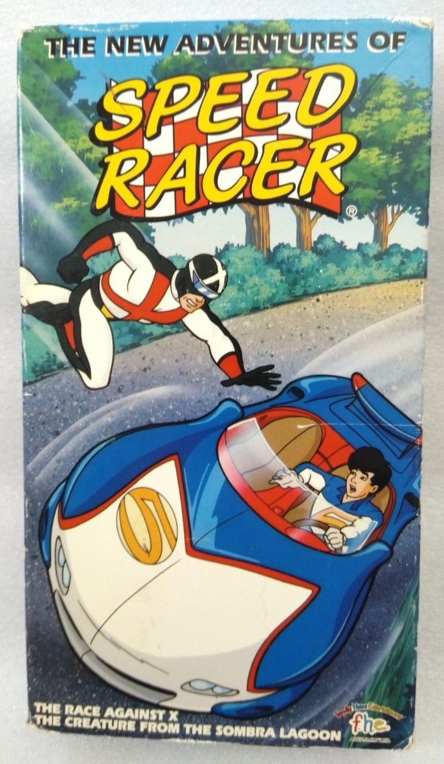 VHS Speed Racer Vol 2 Race Against X Creature From The Sombra Lagoon ...