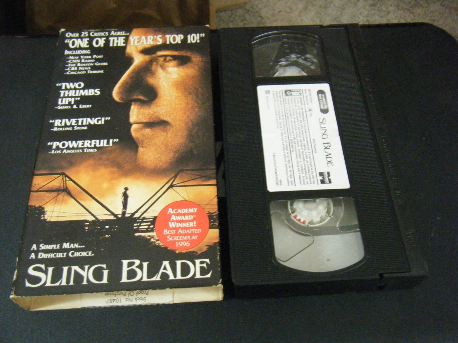 Sling Blade (VHS, 1997) - VHS Tapes