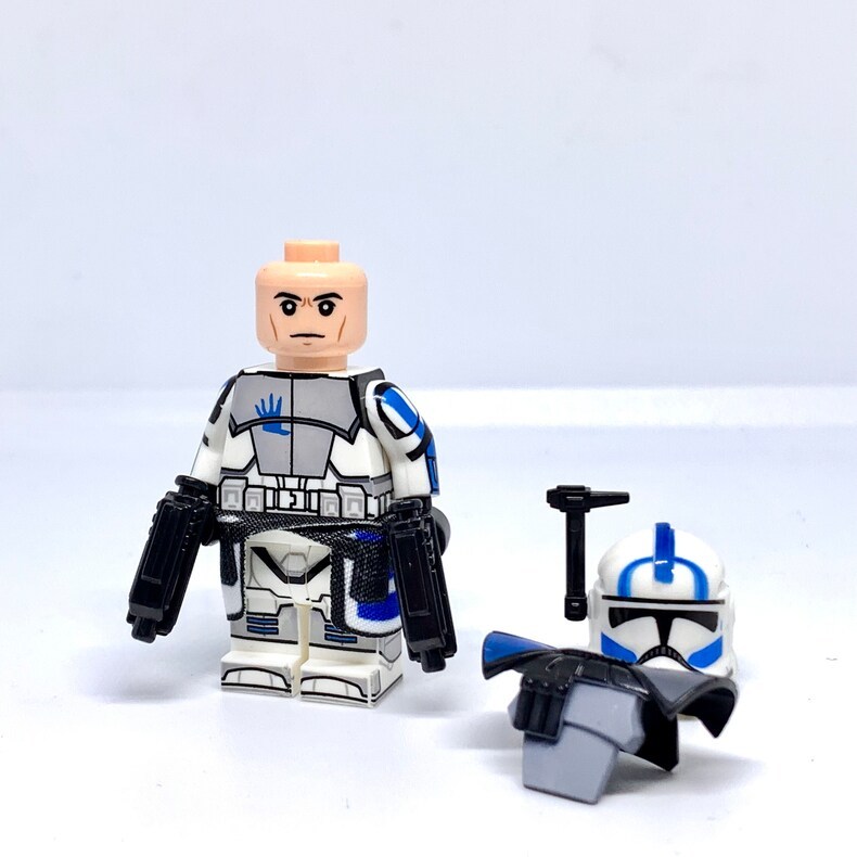 Star Wars Echo 501st Legion Clone ARC Trooper Minifigures Building ...