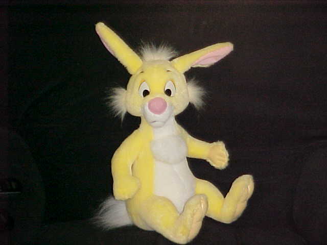 17" Disney RABBIT Plush Toy From Winnie The Pooh Disneyland Walt Disney ...