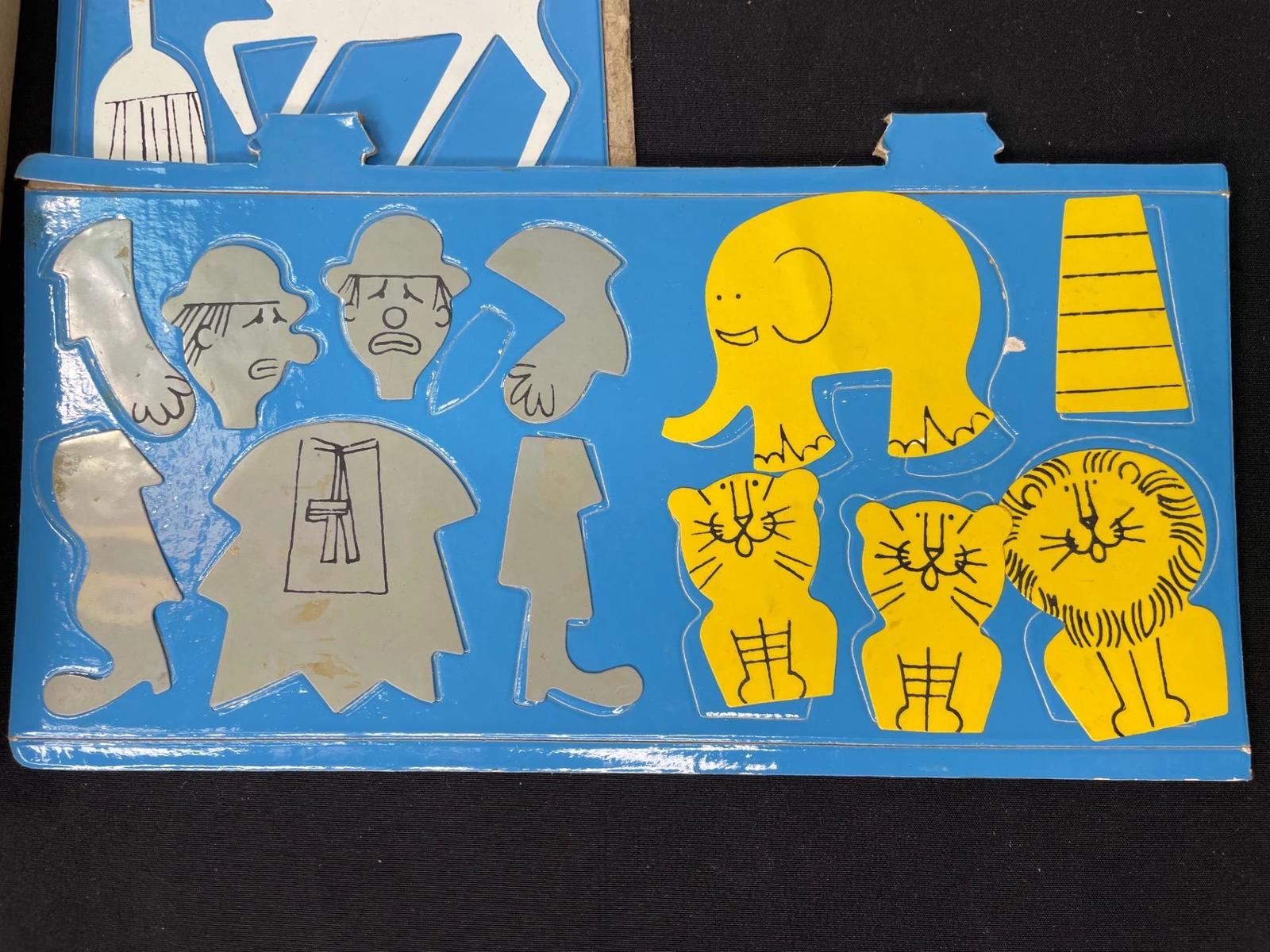 Vintage Emmett Kelly Circus Colorforms 1960 and 50 similar items