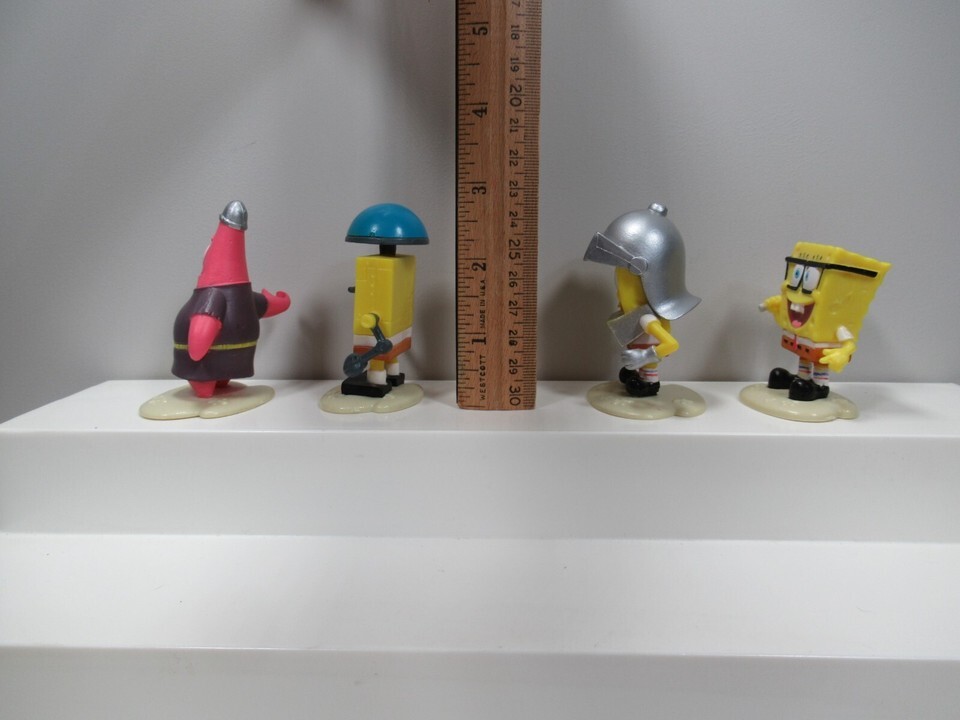 Spongebob squarepants Patrick figures cake toppers FOR REPAIR 2 Missing ...