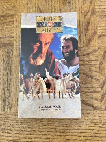 The Visual Bible Matthew Volume 4 VHS - VHS Tapes