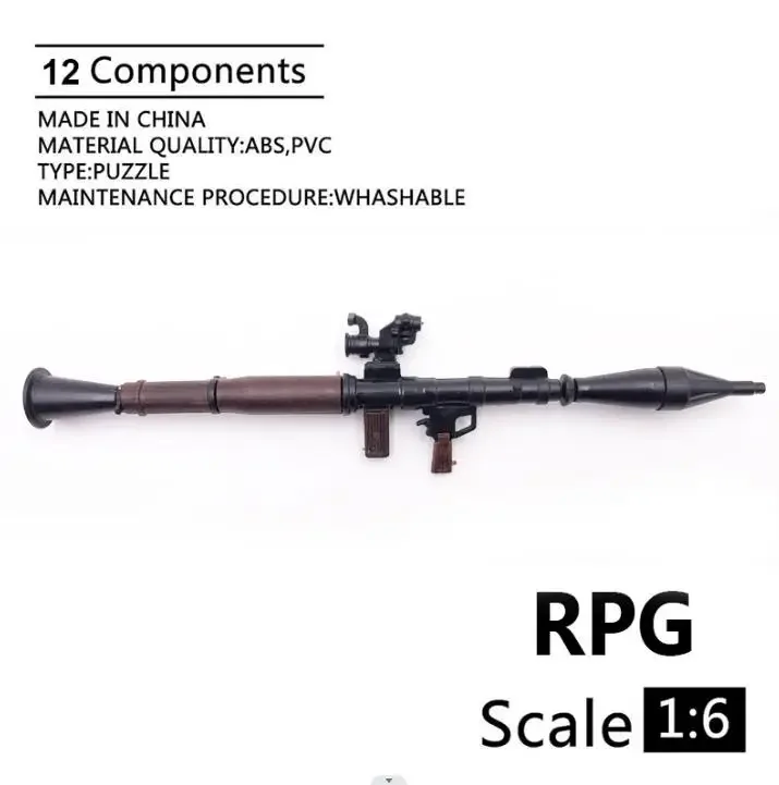 Only a Few Left | RPG - 1/6 Scale AK47 Plastic Gun Toy 4D Assembly ...
