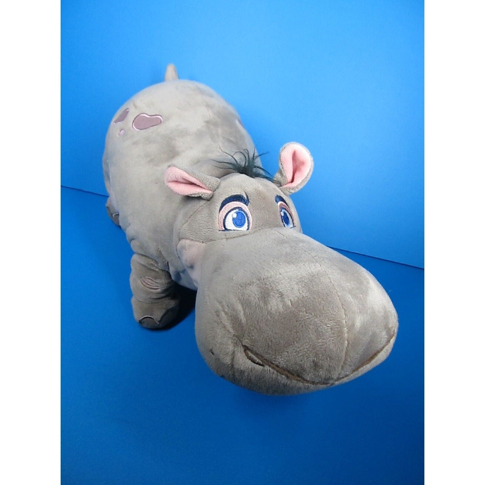 Disney Authentic Stamp The Lion Guard Beshte Hippo Plush 12" Stuffed ...