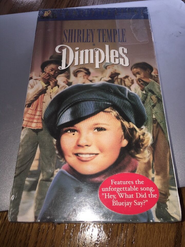 DIMPLES 1936 Shirley Temple Colorized Version (VHS, 2001) Twentieth ...