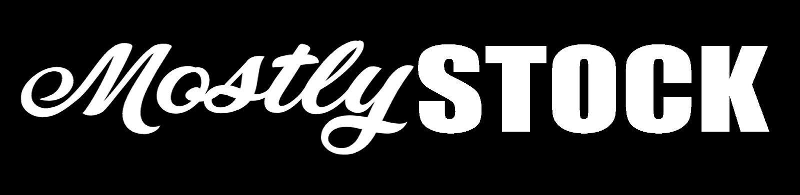 Mostly Stock Funny JDM Racing Drifting Drift Car Truck Vinyl Sticker ...