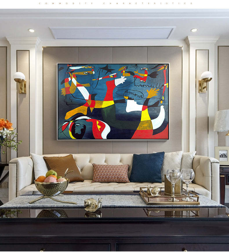 Big Size Hand Painted Picasso Famous Abstract Oil Painting (hand ...