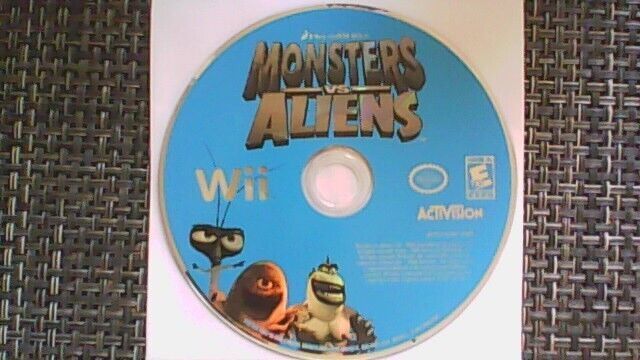 Monsters vs. Aliens (Nintendo Wii, 2009) - Video Games