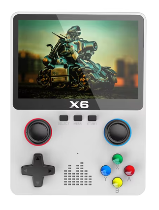 X6 Handheld Game Console - White - Other