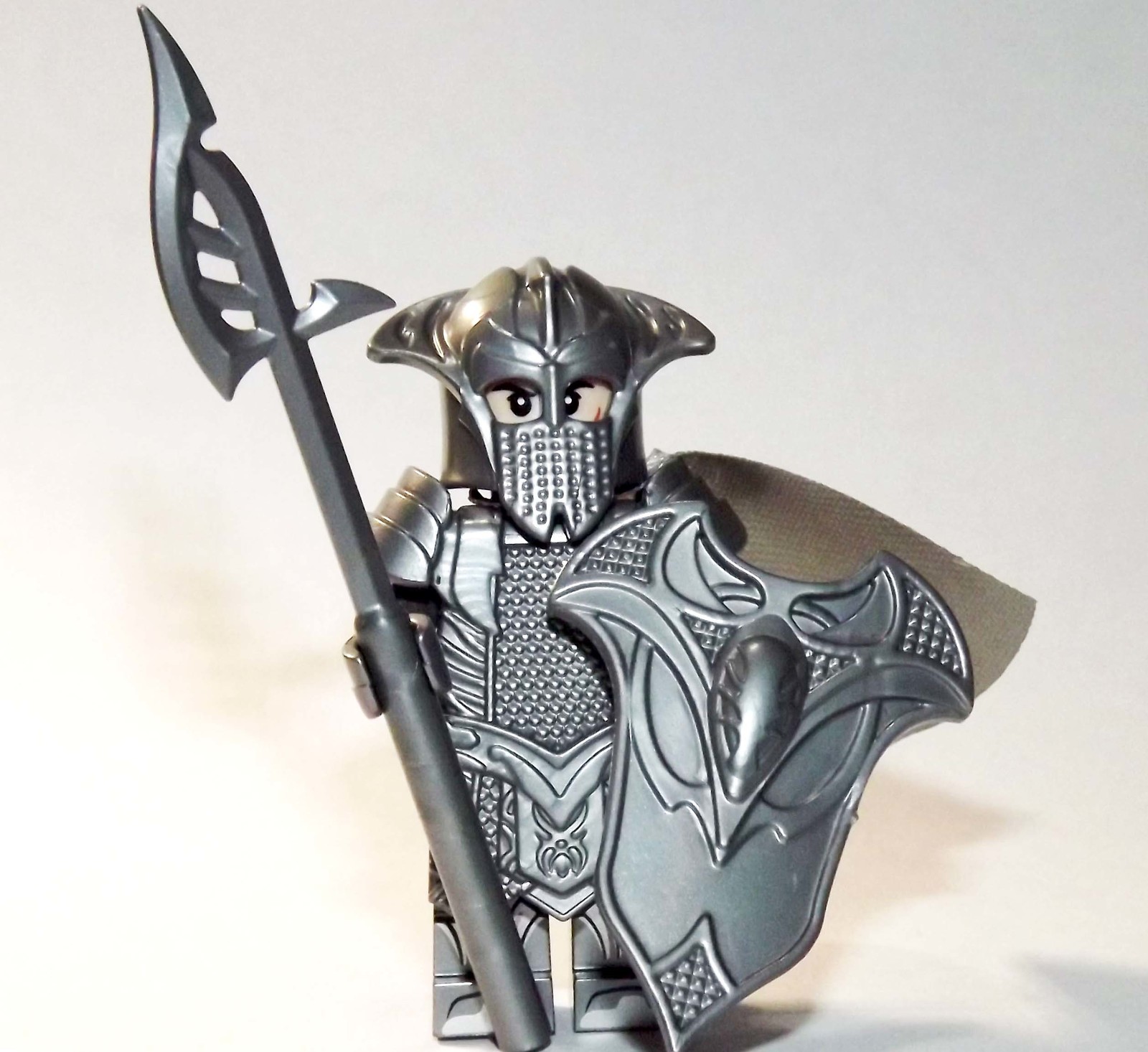 Elf Warrior Silver Knight With Pike Lotr Lord Of The Rings Hobbit ...