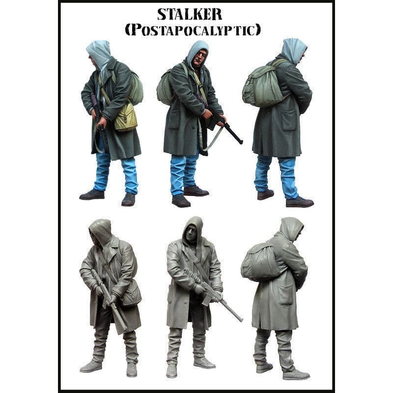 1/35 Resin Model Kit Stalker Game Soldier and 50 similar items