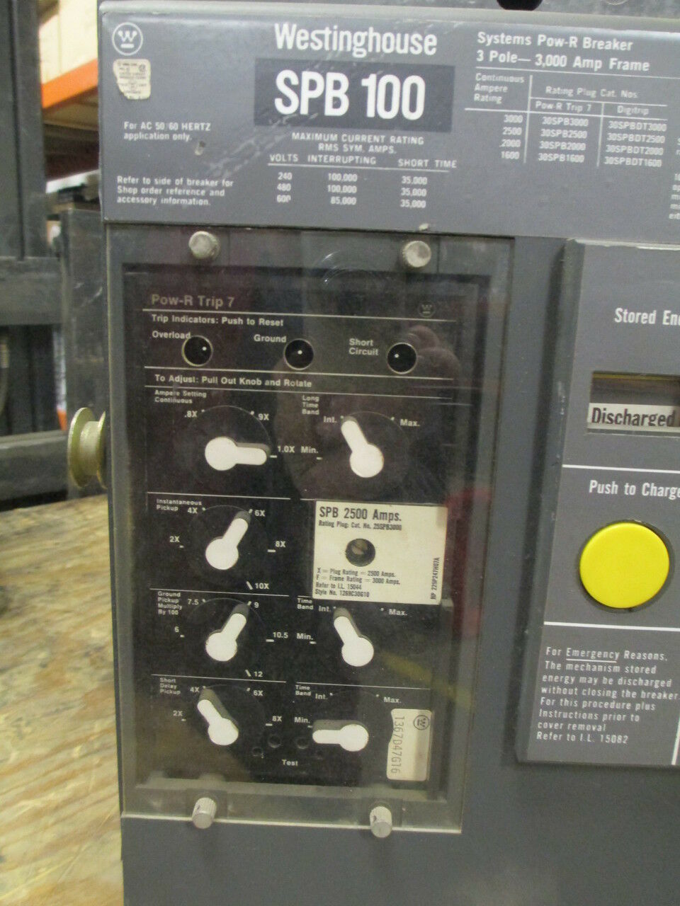 Westinghouse SPB100 3000A 3p 600V Pow-R-Way and 50 similar items