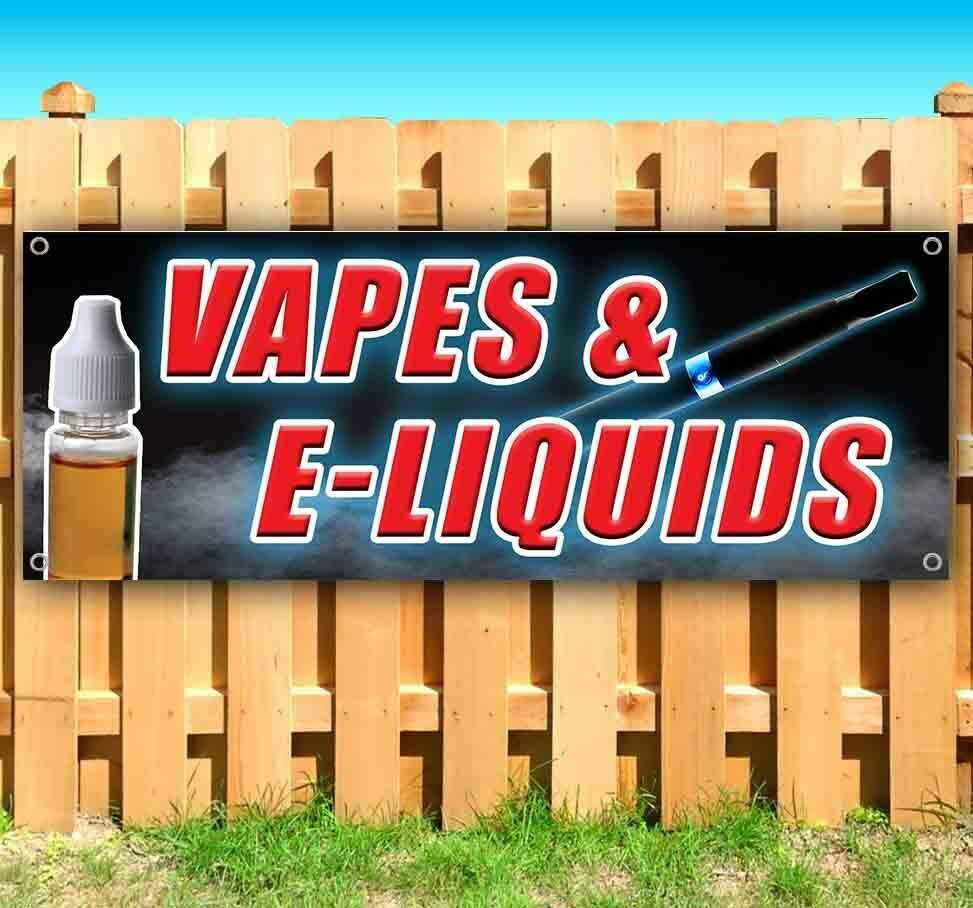 VAPES & E-CIG Advertising Vinyl Banner Flag Sign Many Sizes USA ...