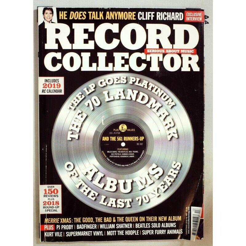 Record Collector Magazine No.487 Christmas 2018 mbox2962/b Queen - Kurt ...