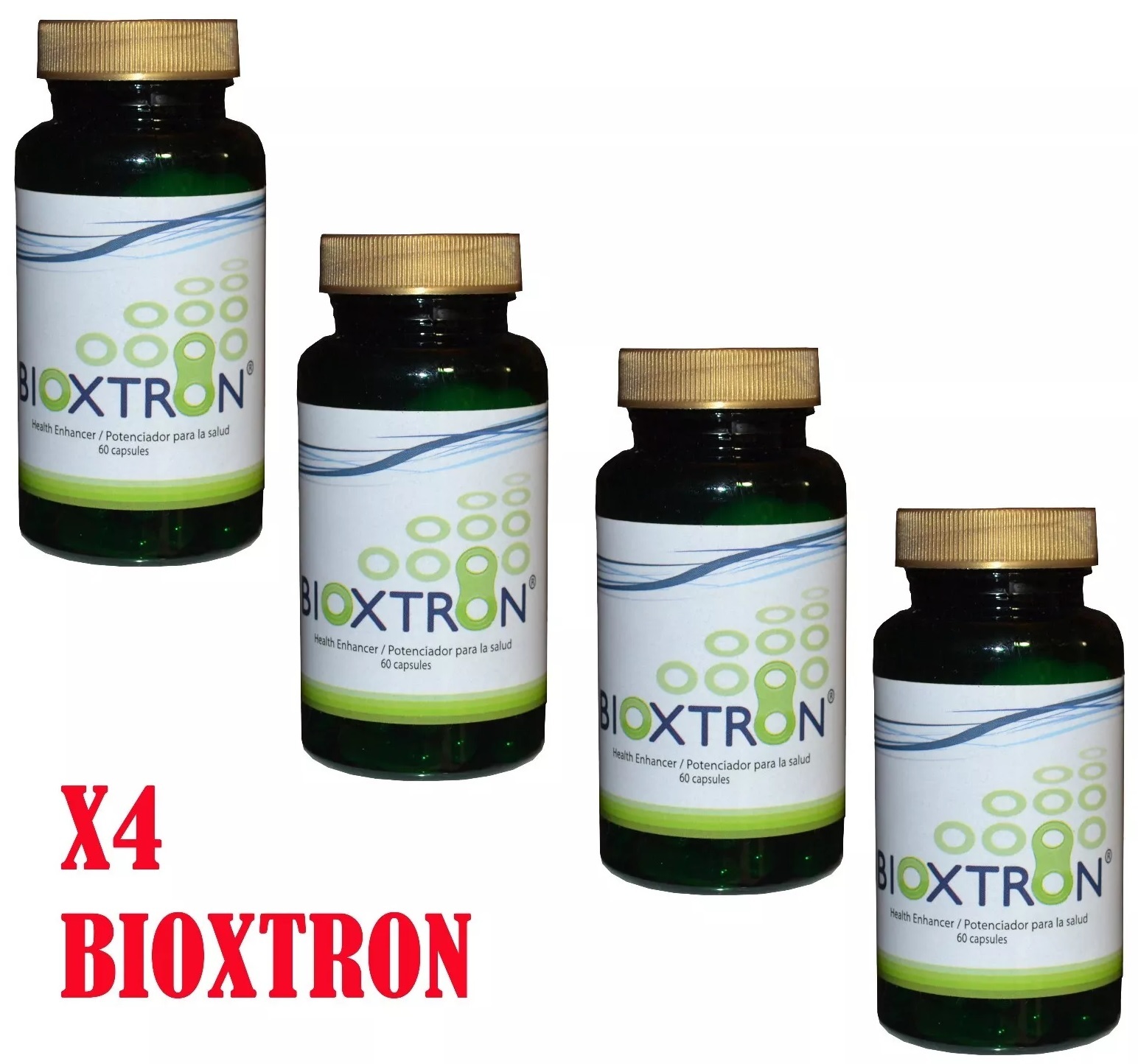 Bioxtron 60 caps X4 Frascos, celulas madre, madre cell, BIOXTRON ...