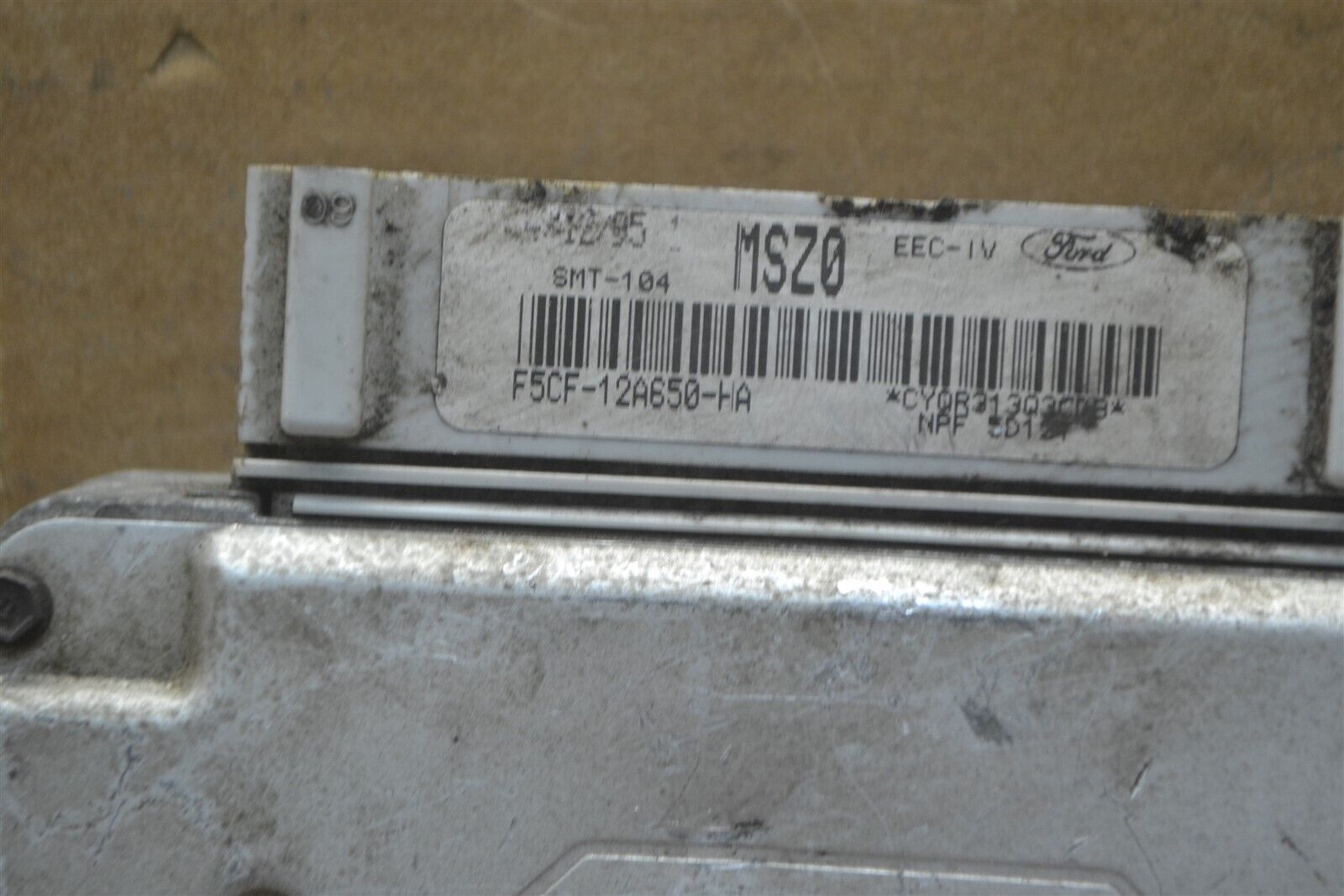1995 Ford Escort Engine Control Unit ECU F5CF12A650HA Module 706-12d8 ...