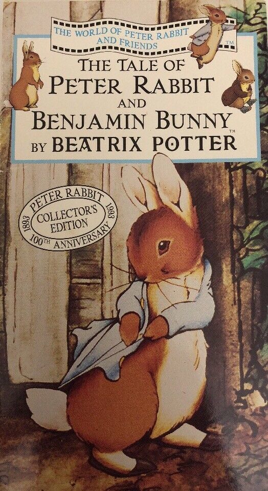 The Tale Of Peter Rabbit & Benjamin Bunny (VHS, 1993) Tested-Rare ...