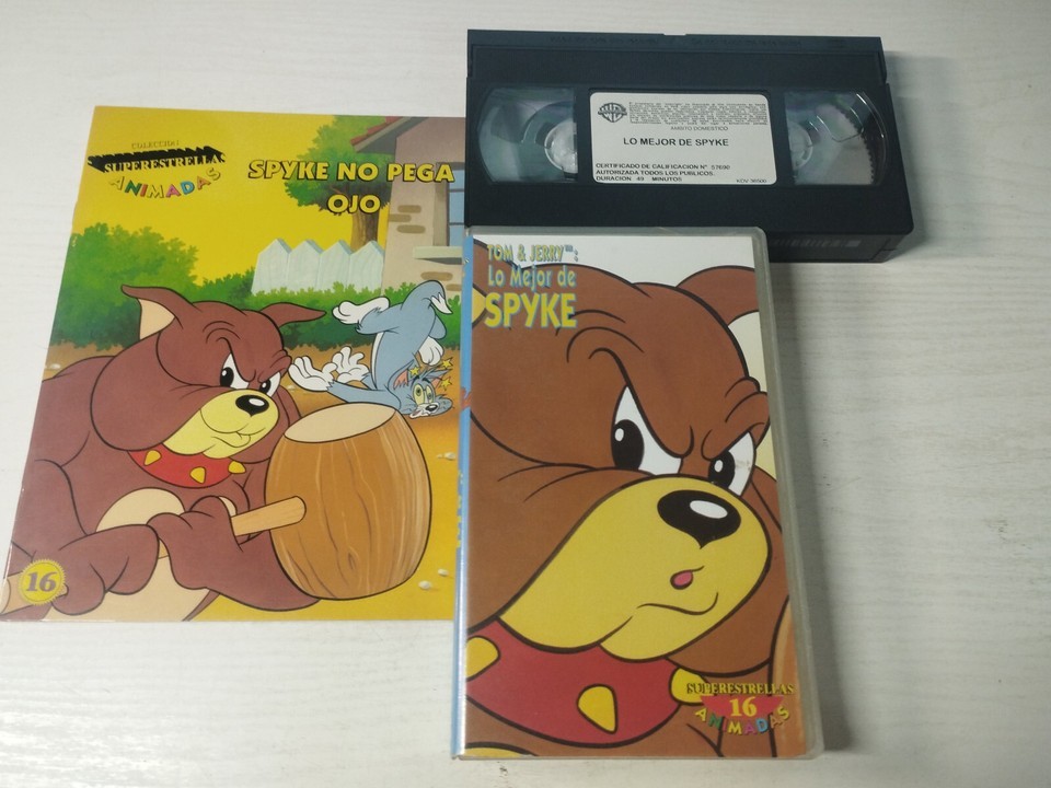 Tom & Jerry The Best of Nava Warner 1997 Looney Tunes VHS + Spanish ...