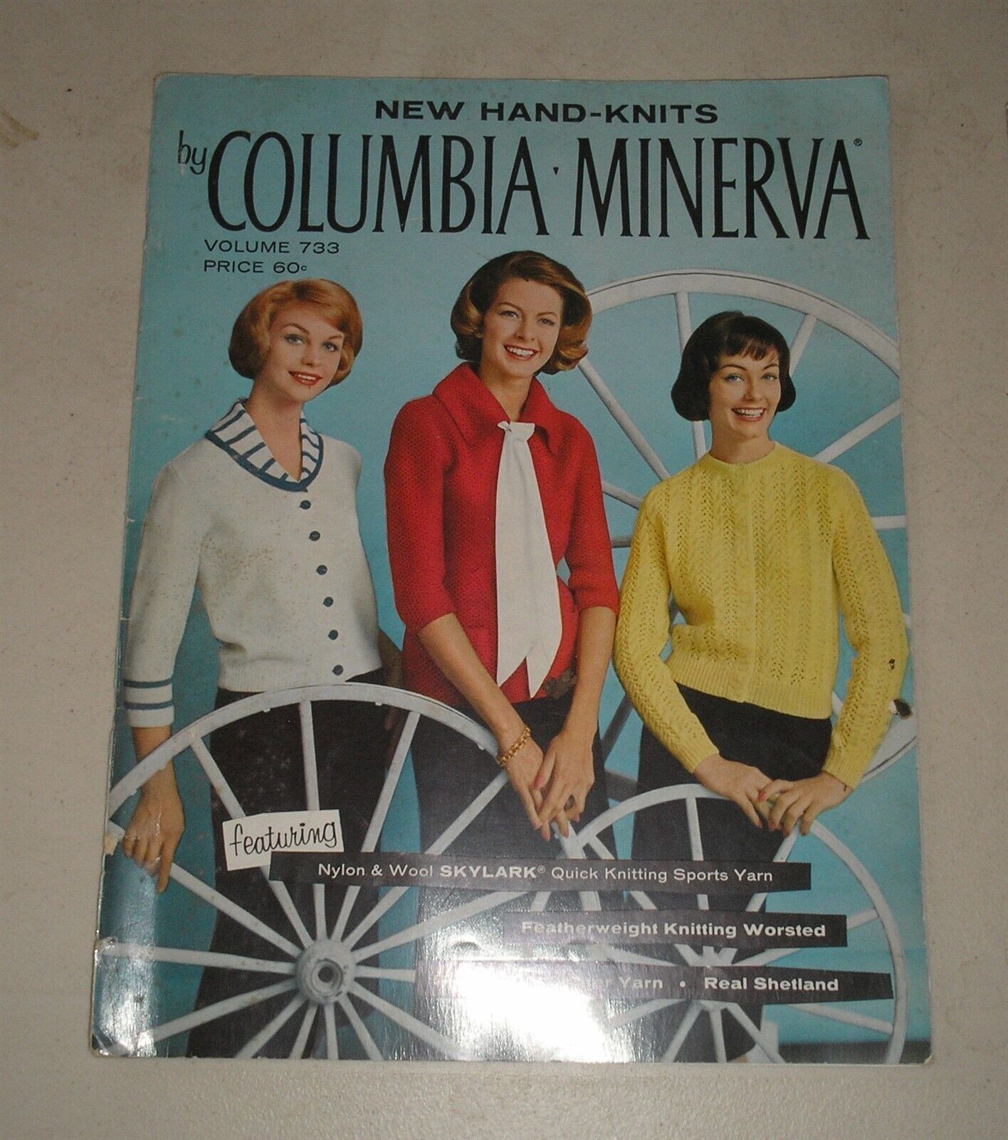 Lot Of 3 Knit Crochet Booklets - Columbia Minerva Machine Embroidery ...