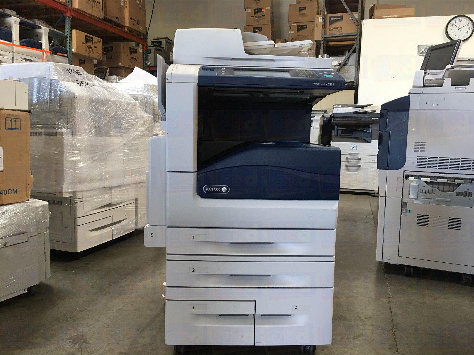 Xerox WorkCentre 7845 A3 Color MFP Copier Printer Scanner Laser Duplex ...