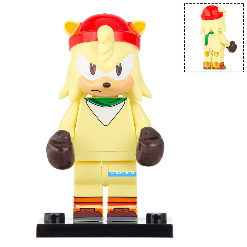 Bark The Polar Bear Sonic the Hedgehog Lego Compatible Minifigure Brick ...