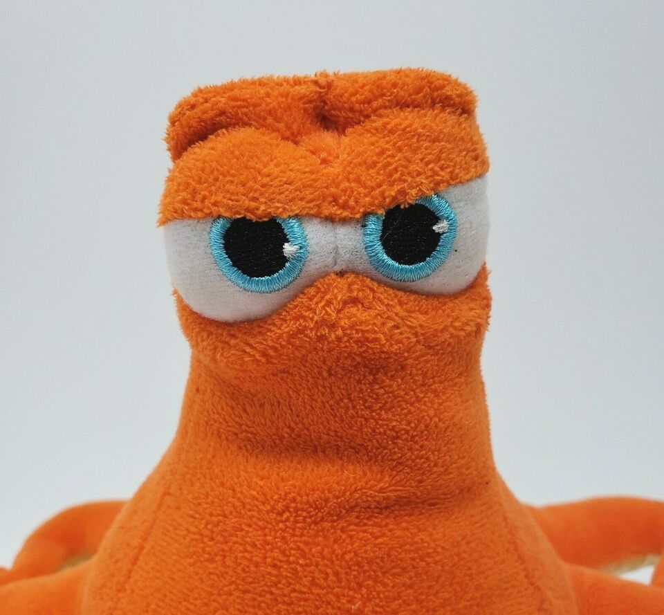 10" DISNEY PIXAR FINDING DORY HANK ORANGE OCTOPUS STUFFED ANIMAL PLUSH ...