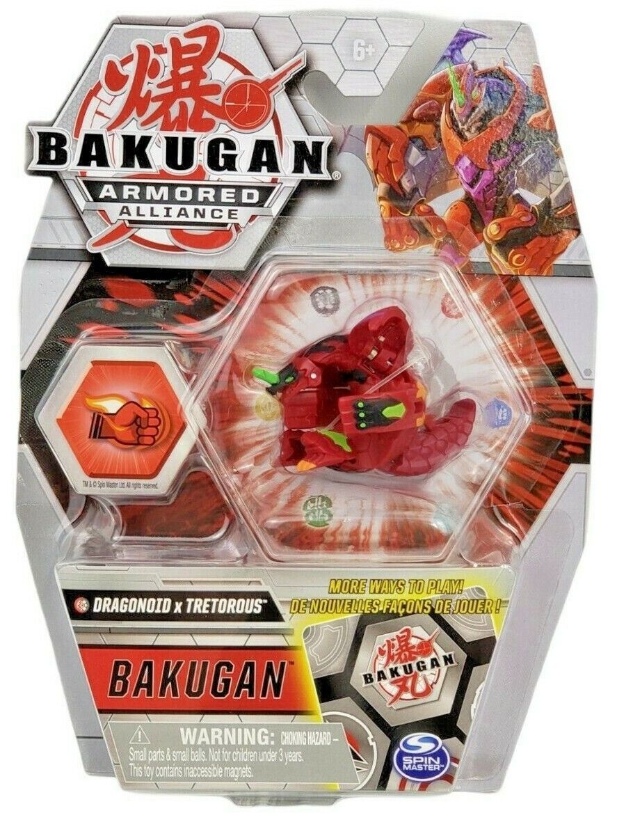 Bakugan Armored Alliance Pyrus/Darkus Dragonoid X Tretorous 2020 NIB ...