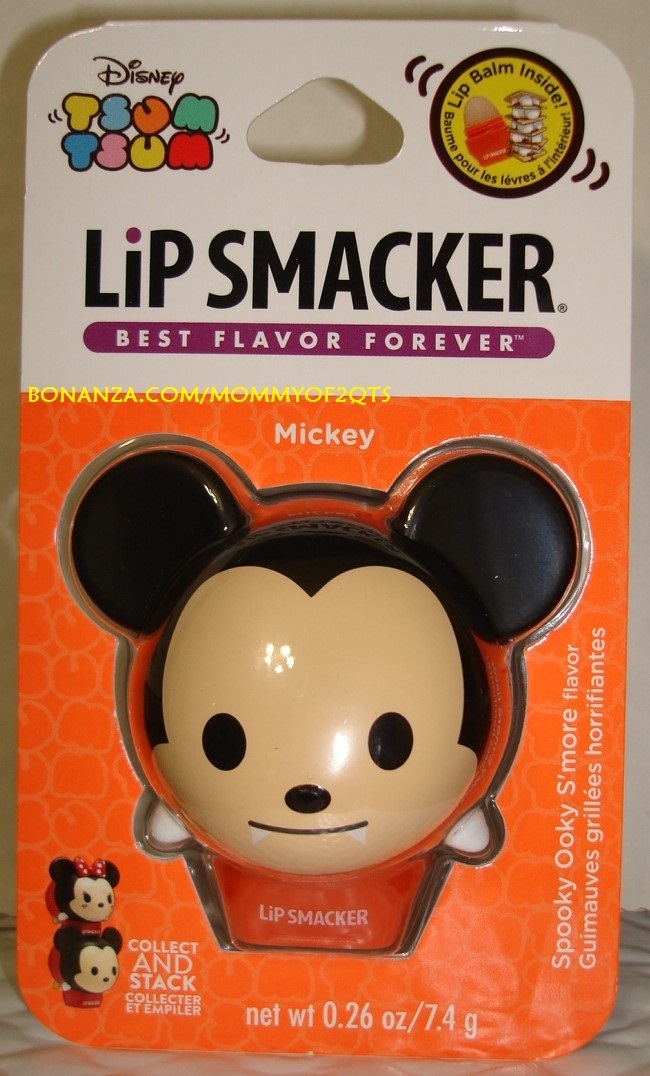 Mickey Halloween Lip Smacker Tsum Tsum Stackable Pot Spooky Ooky SMore ...