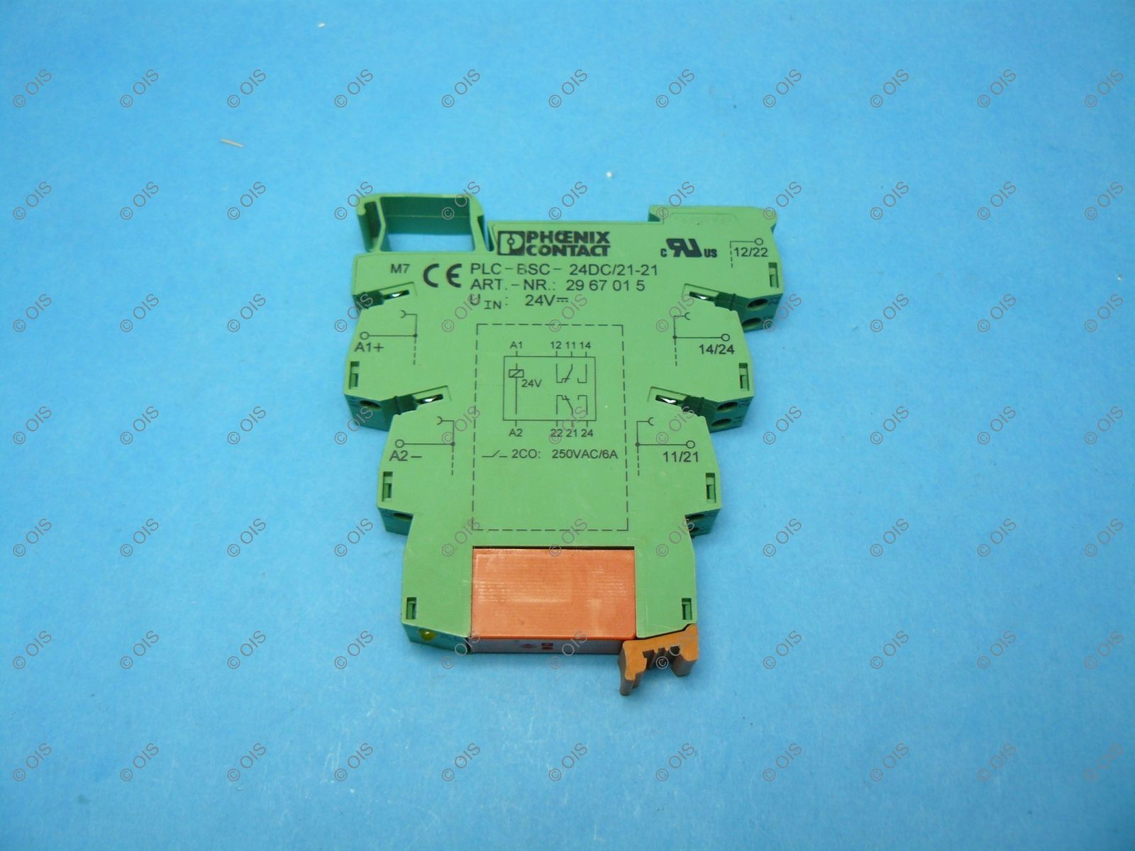 Phoenix Contact 2967015 PLC-BSP-24DC/21-21 Relay Terminal Block W ...