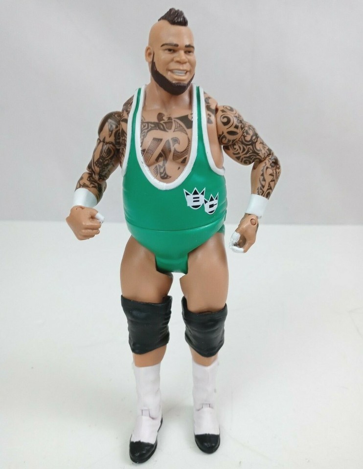 2011 Mattel WWE Battle Pack 20 Funkasaurus Brodus Clay 7" Action Figure ...
