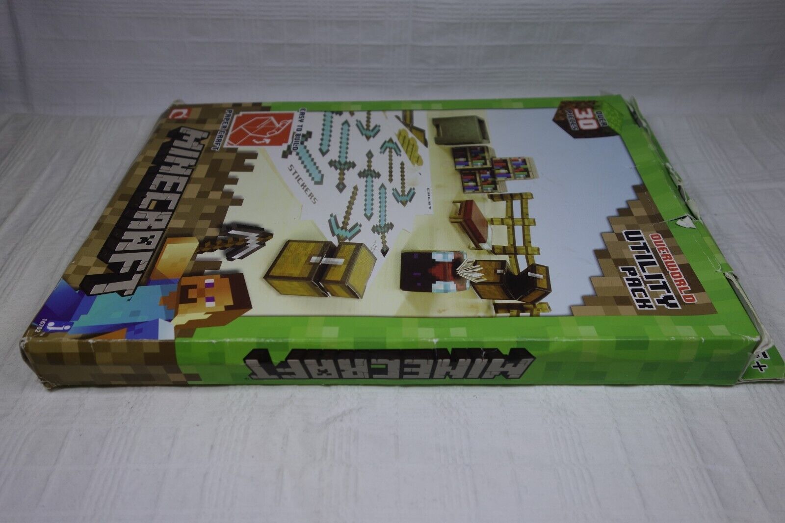 Minecraft Papercraft Overworld Utility Pack and Minecraft Card Game ...