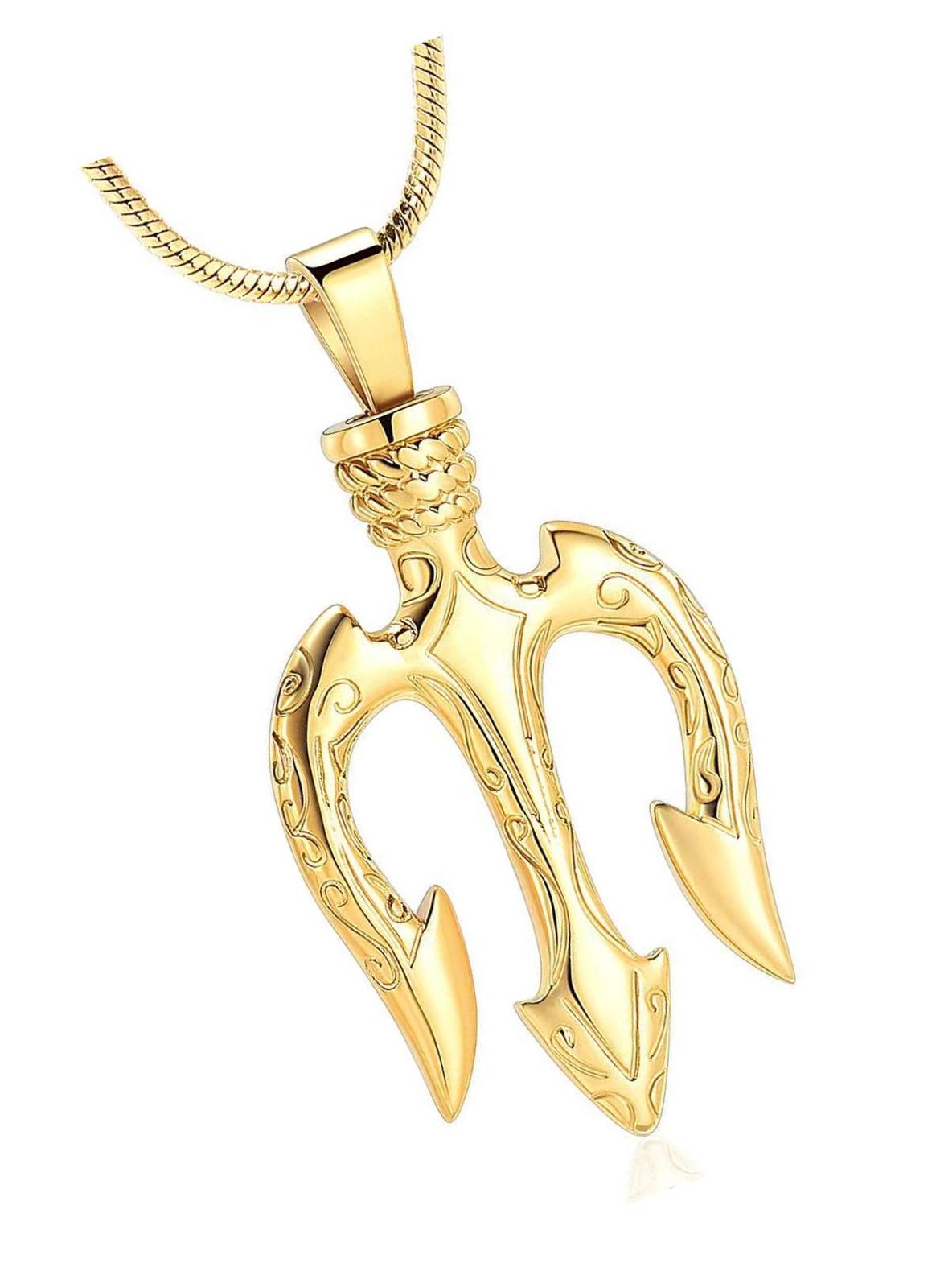 Poseidon Trident Cremation Jewelry for Ashes Ancient Greece - Cremation ...