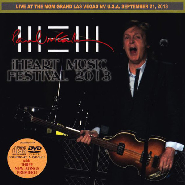 Paul McCartney iHeart Music Festival 2013 CD/DVD Very Rare Pro-Shot ...