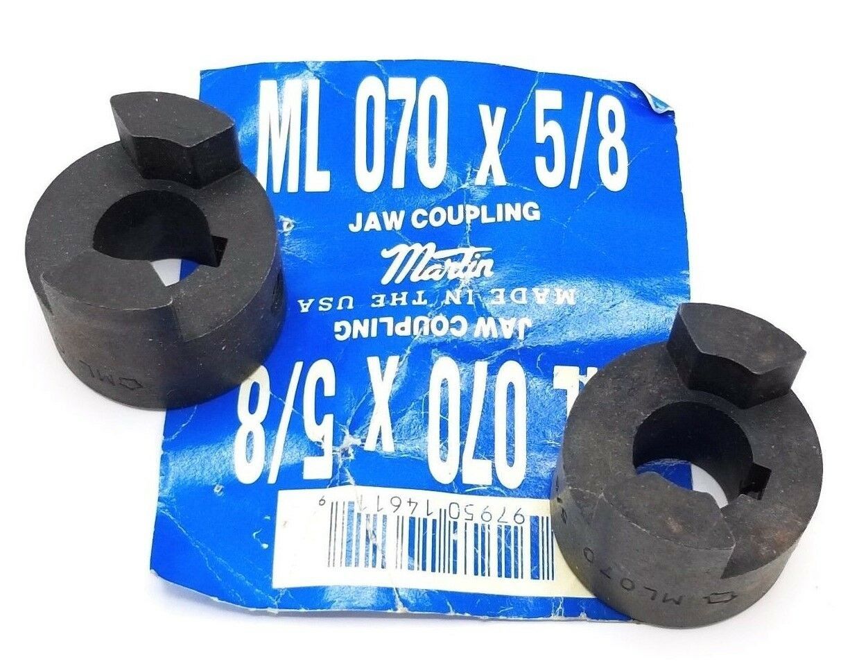 LOT OF 2 NEW MARTIN ML 070 X 5/8 JAW COUPLINGS - Other Business ...