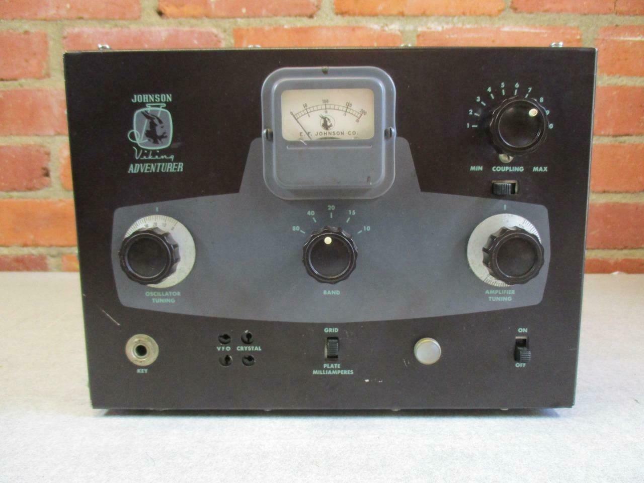 Vintage EF Johnson Viking Adventurer CW Transmitter - Transmitters