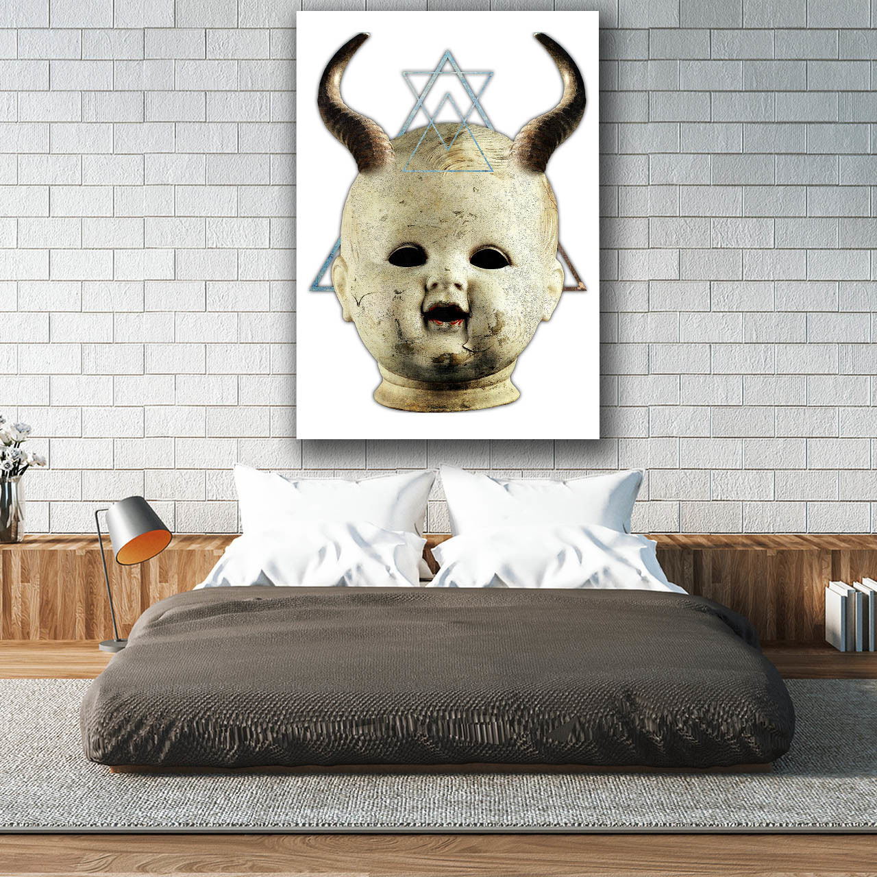 Devil Goth Satan Horror Dark Prince Matte/Glossy Poster A0 A1 A2 A3 A4 ...