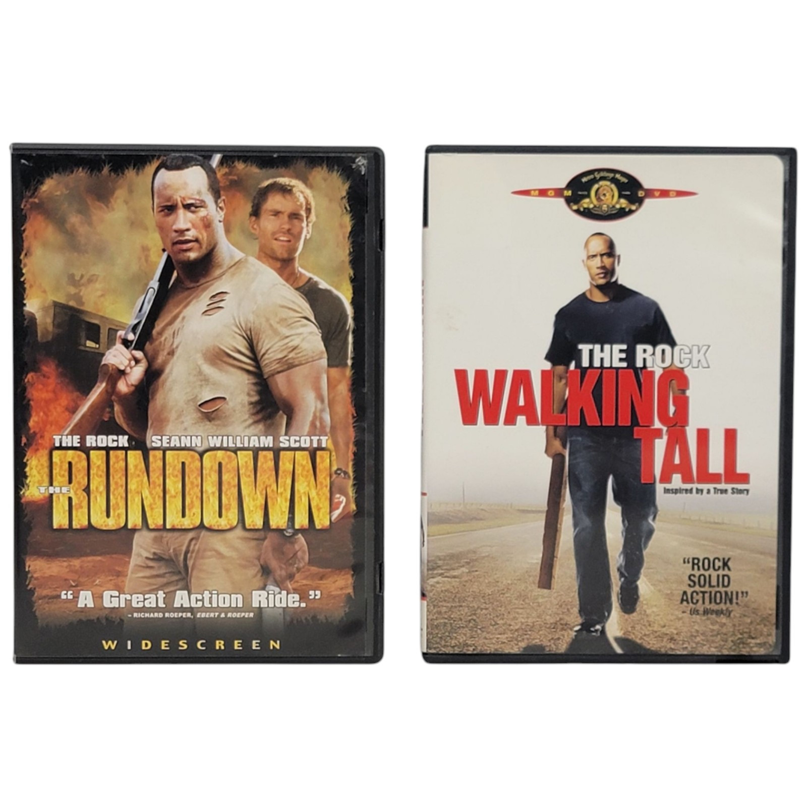 The Rock Walking Tall & The Rundown Widescreen DVD's - 2004 - DVDs ...