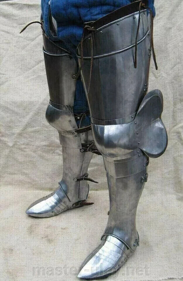 Medieval Gothic Full Leg Armor Set Collectibles Leg Protection SCA LARP ...