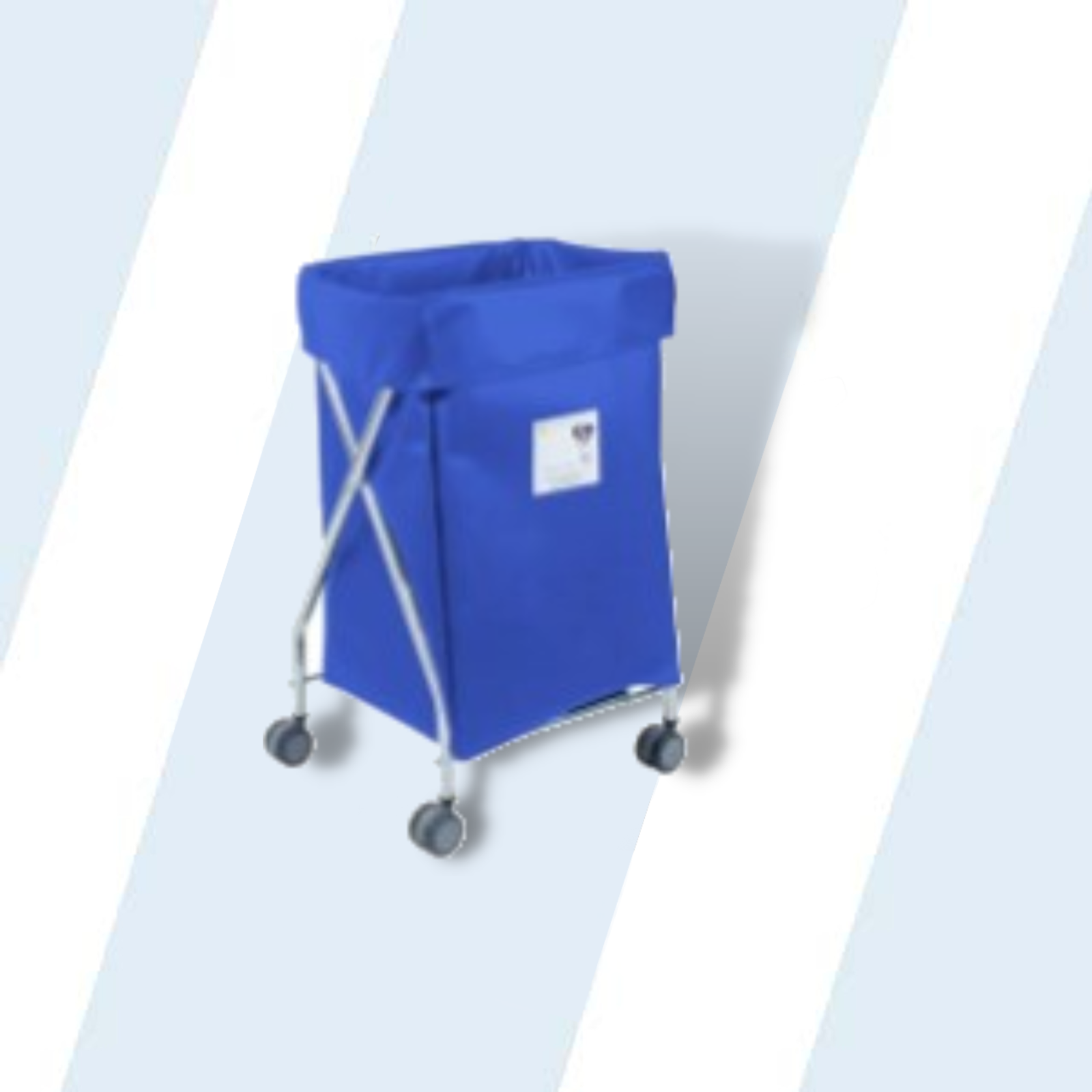 Wide Collapsible Hamper with Vinyl Bag (20" x 22" x 37") (Specify Col ...