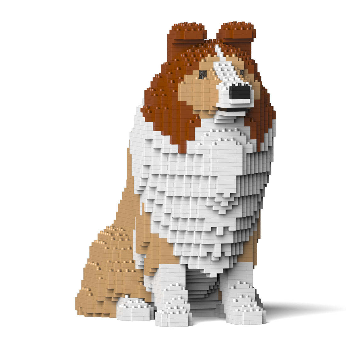 Shetland Sheepdog Sculpture (JEKCA Lego Brick) DIY Kit - Building Toy ...